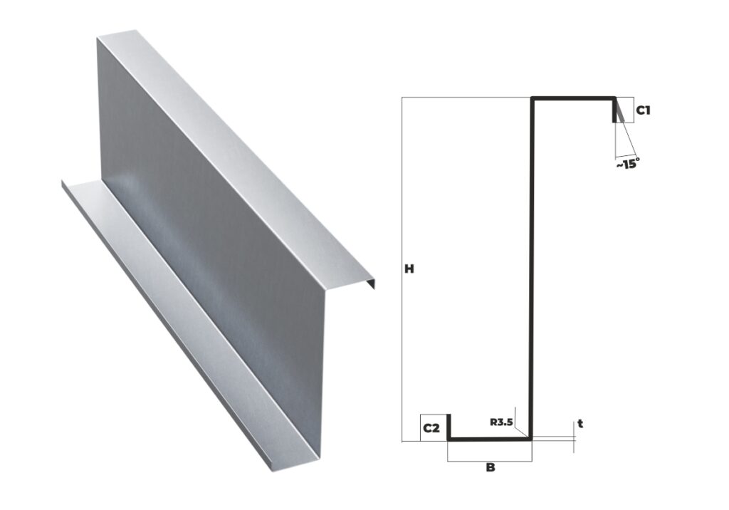 Galvanized Steel Profiles - Bilka
